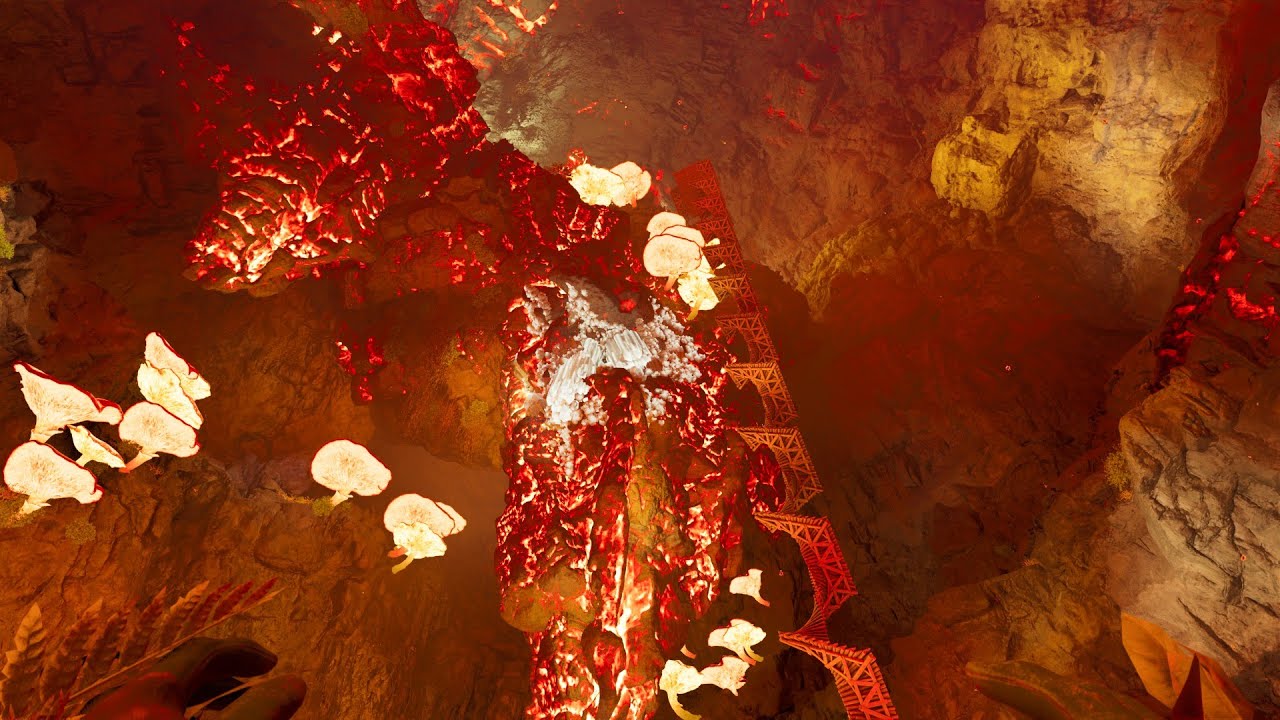 GETTING OUT OF LAVA CAVE ON THE CENTER MAP - YouTube