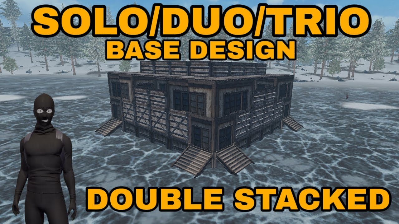 Solo/Duo/Trio Base Design | Last Island of Survival - YouTube