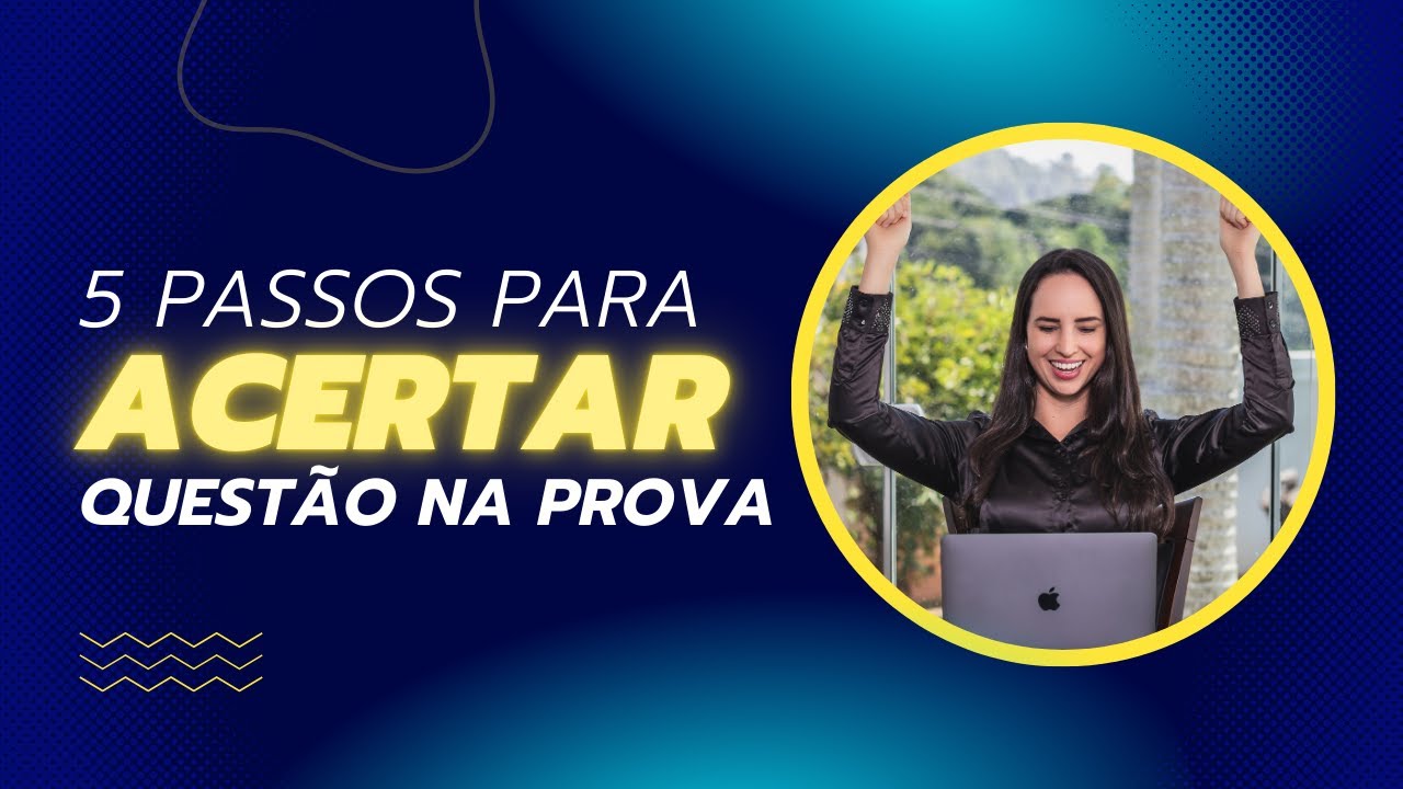 5 passos para acertar questão de múltipla escolha na prova - YouTube