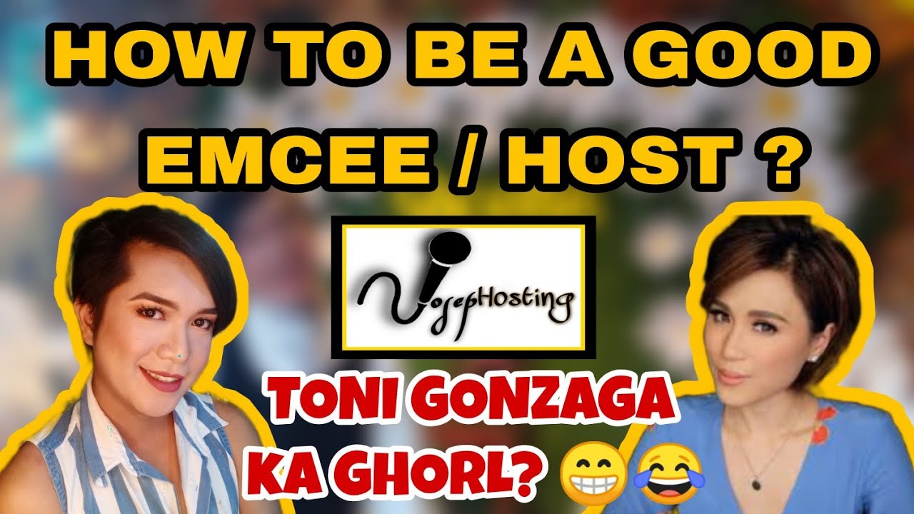 TIPS: HOW TO BE A GOOD EMCEE / HOST ? | [Base on my experience] TONI ...