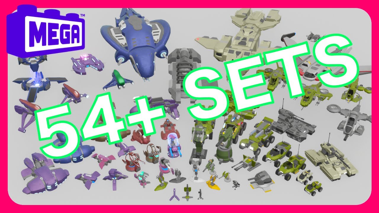 HALO MEGA 3D Model Showcase (54+ Models) - YouTube
