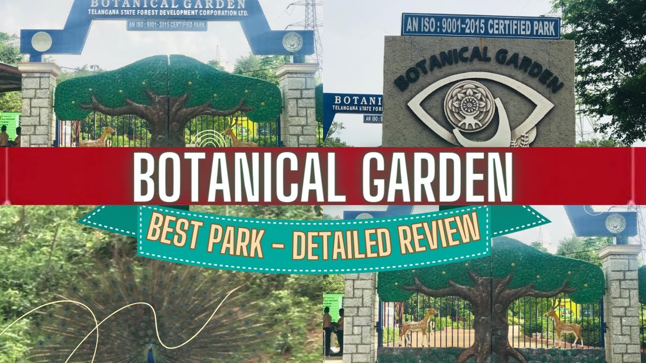 Botanical Garden Hyderabad Tour | Exploring the Beautiful Park in ...