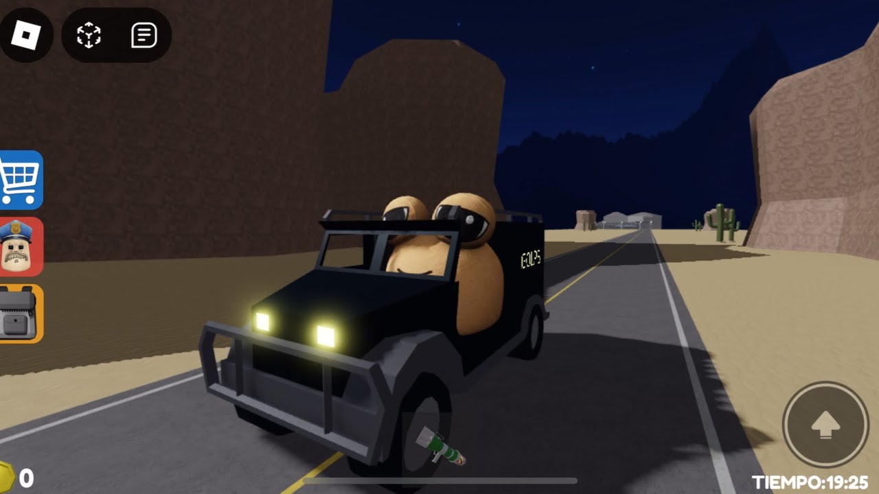 Roblox Pou vs Barry escape de prisión - YouTube