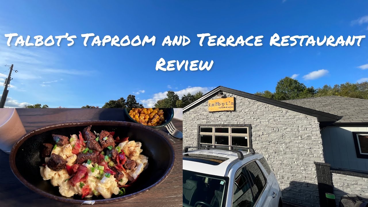 Talbot’s Taproom and Terrace Restaurant Review! Mercer, PA - YouTube
