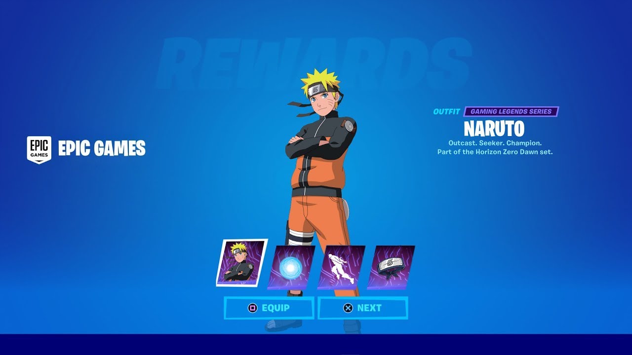 FORTNITE X NARUTO - YouTube