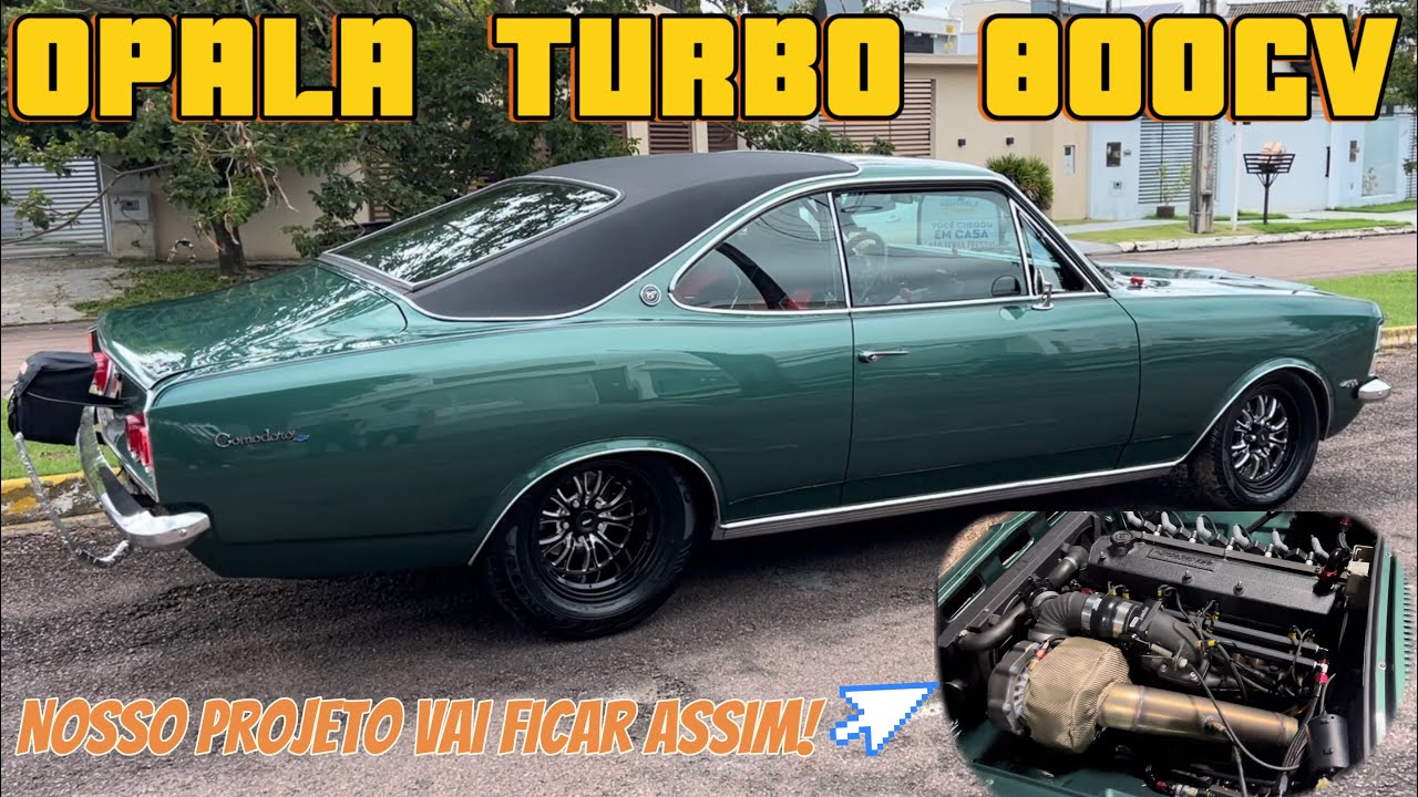 🔥CONHECENDO A GARAGEM DO MEU AMIGO (OPALA TURBO 800CV DE RUA)🔥 - YouTube