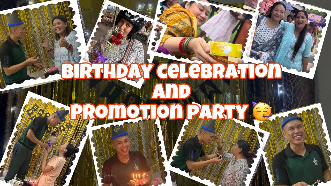 PROMOTION party in our UNIT || SURPRISE Birthday Celebration 🥳 🎉 ...