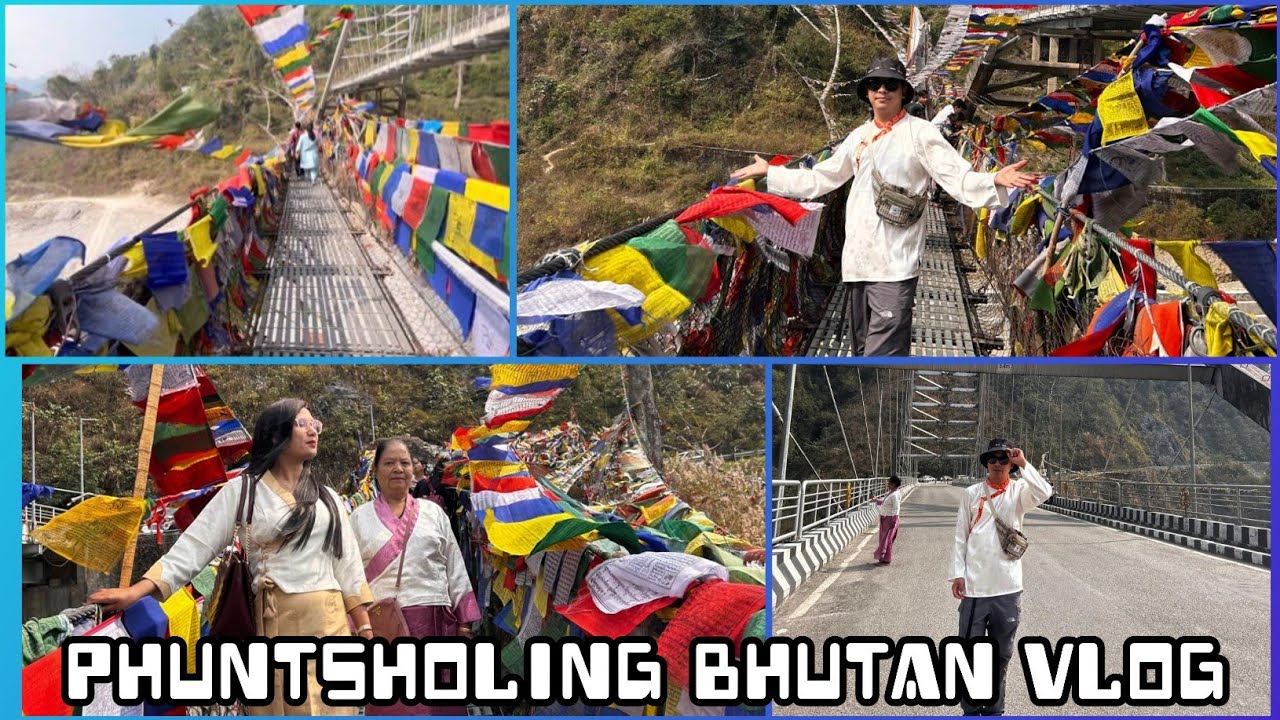 Phuntsholing Bhutan 🇧🇹 Tour || Amochu Zam To Khardim || Gaon Ko Sero ...