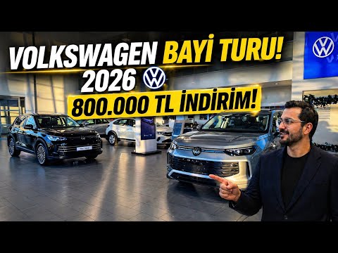 NİSAN 2026 VOLKSWAGEN BAYİ TURU! 800.000 TL İNDİRİM!