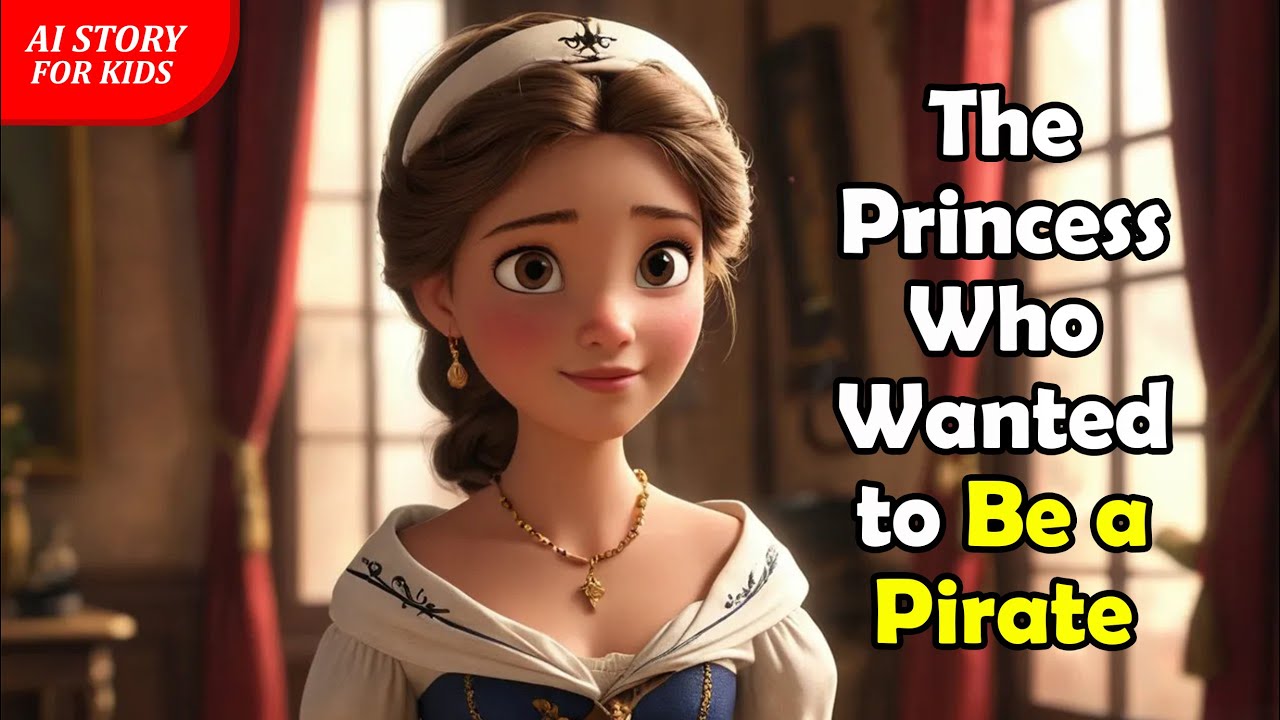 The Princess Who Wanted to Be a Pirate 👑 | A Magical Adventure Story ...