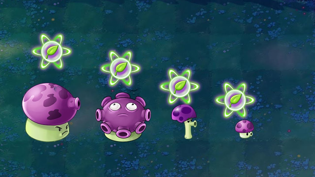 Plants vs Zombies | THE FRUITS OF THE PLANT SHROOM vs ALL ZOMBIES - YouTube