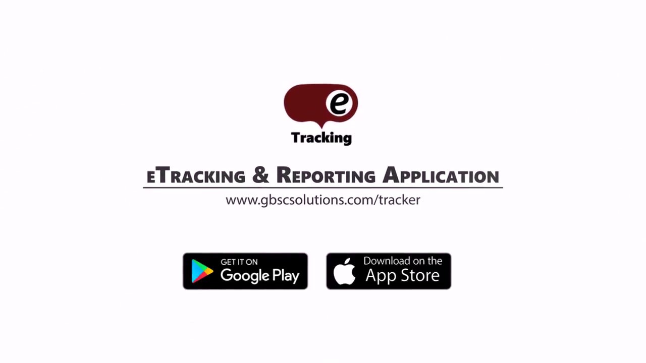 eTracking Reporting Application - YouTube