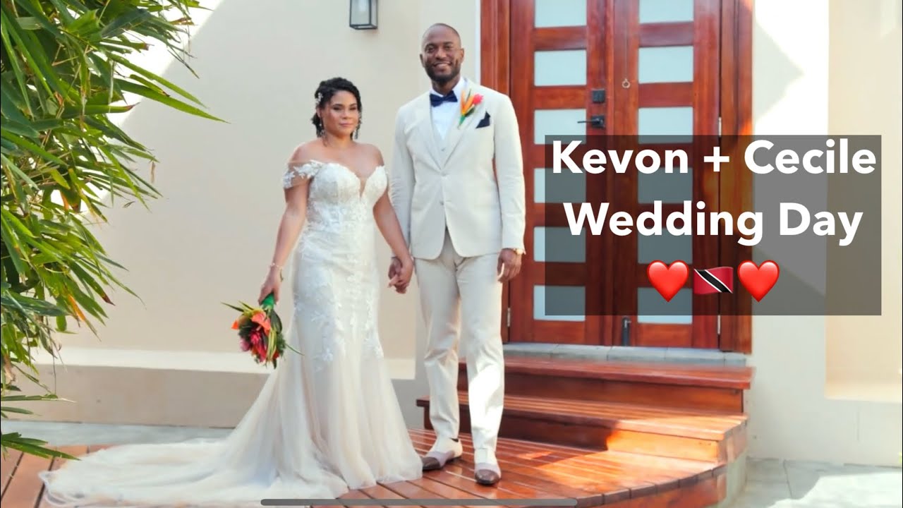 Wedding Day of Kevon & Cecile at Ohana Vila Tobago 🇹🇹 - YouTube
