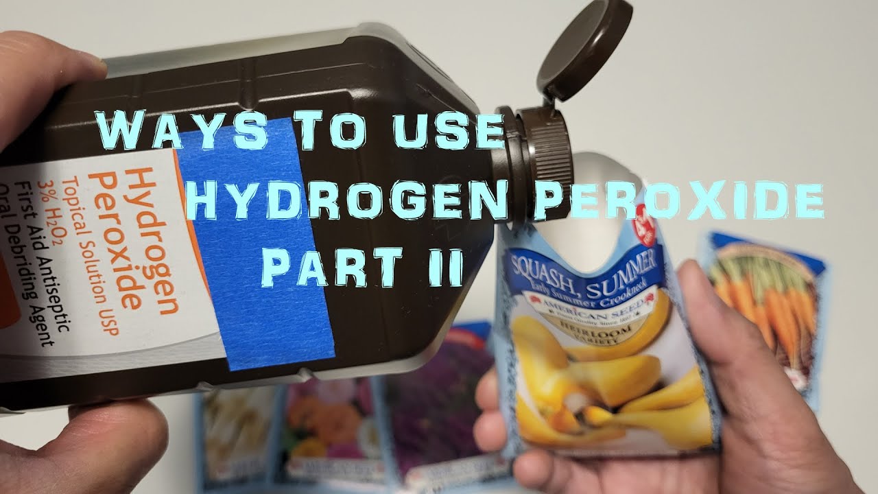 6 Ways To Use Hydrogen Peroxide You Need To Know Now (Part II) - YouTube