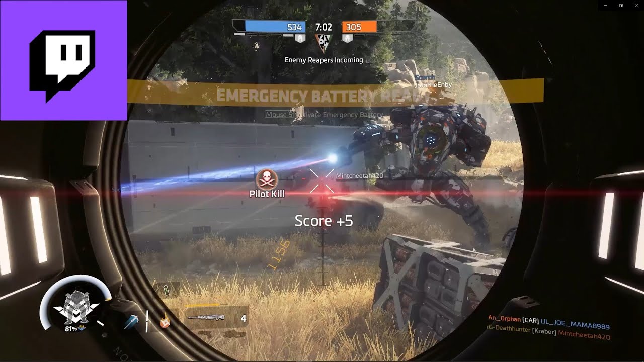 Titanfall 2 Using the Kraber again - YouTube