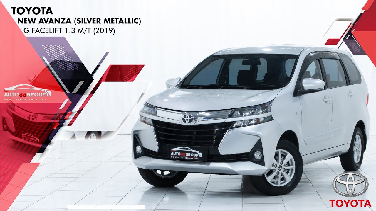 TOYOTA NEW AVANZA (SILVER METALLIC) TYPE G FACELIFT 1.3 M/T (2019 ...