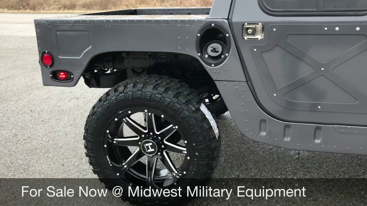 Custom Built M998 Military Humvee Hummer H1 - YouTube