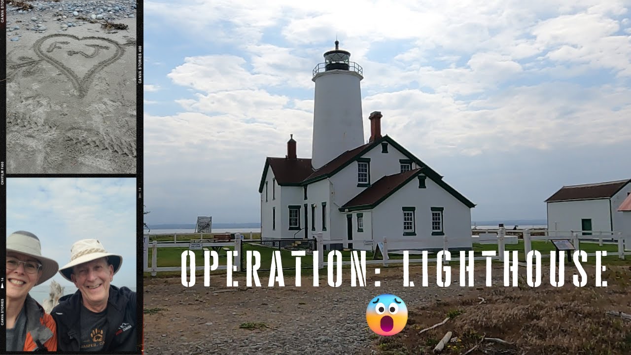 Operation Lighthouse - A 19km trek to the New Dungeness Lighthouse #rvcouple #rvtravel # ...