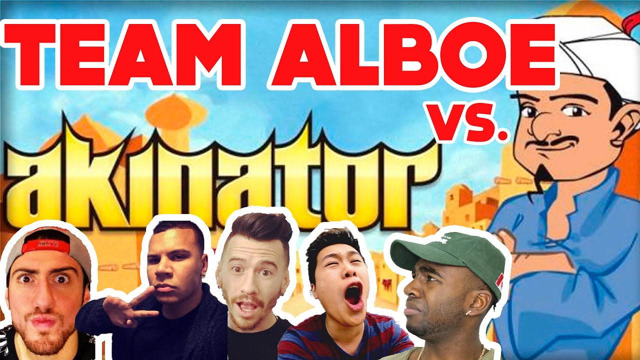 THE AKINATOR VS. TEAM ALBOE!!! - YouTube