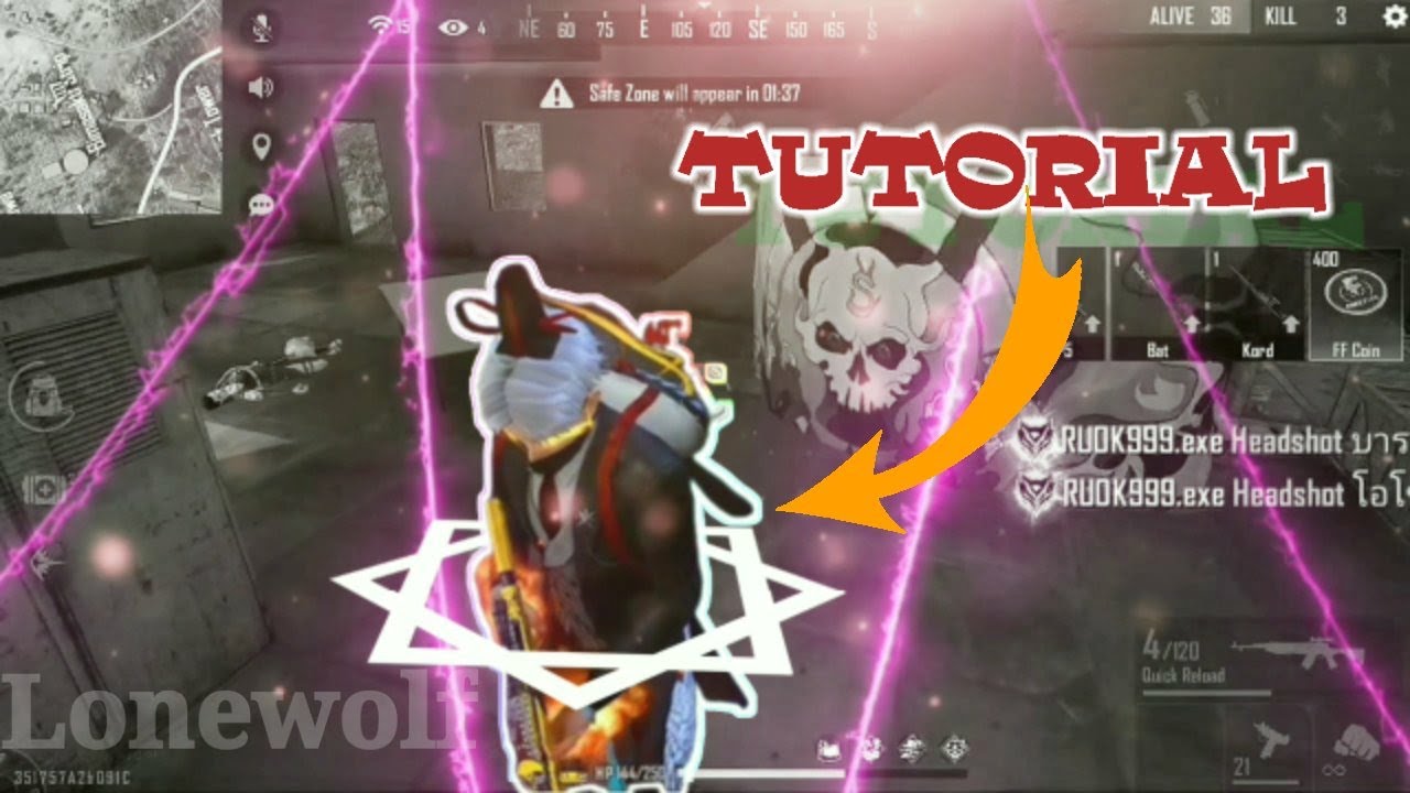 ruok ff white444 editing tutorial - YouTube