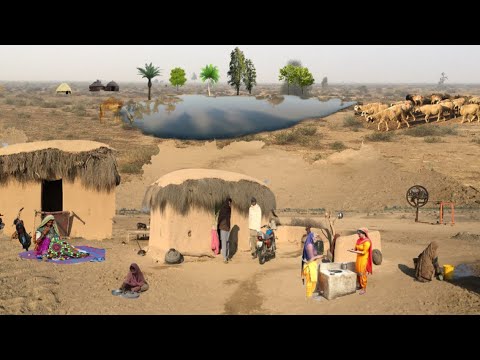 Traditional desert mud house ||beautifull desert lifestle|| - YouTube