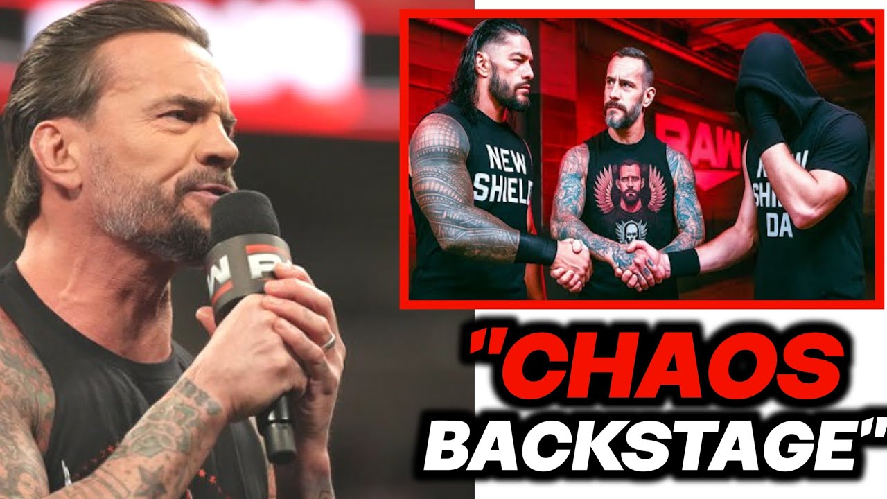 CHAOS BACKSTAGE! CM Punk Meets Roman Reigns and Shocking New Ally ...