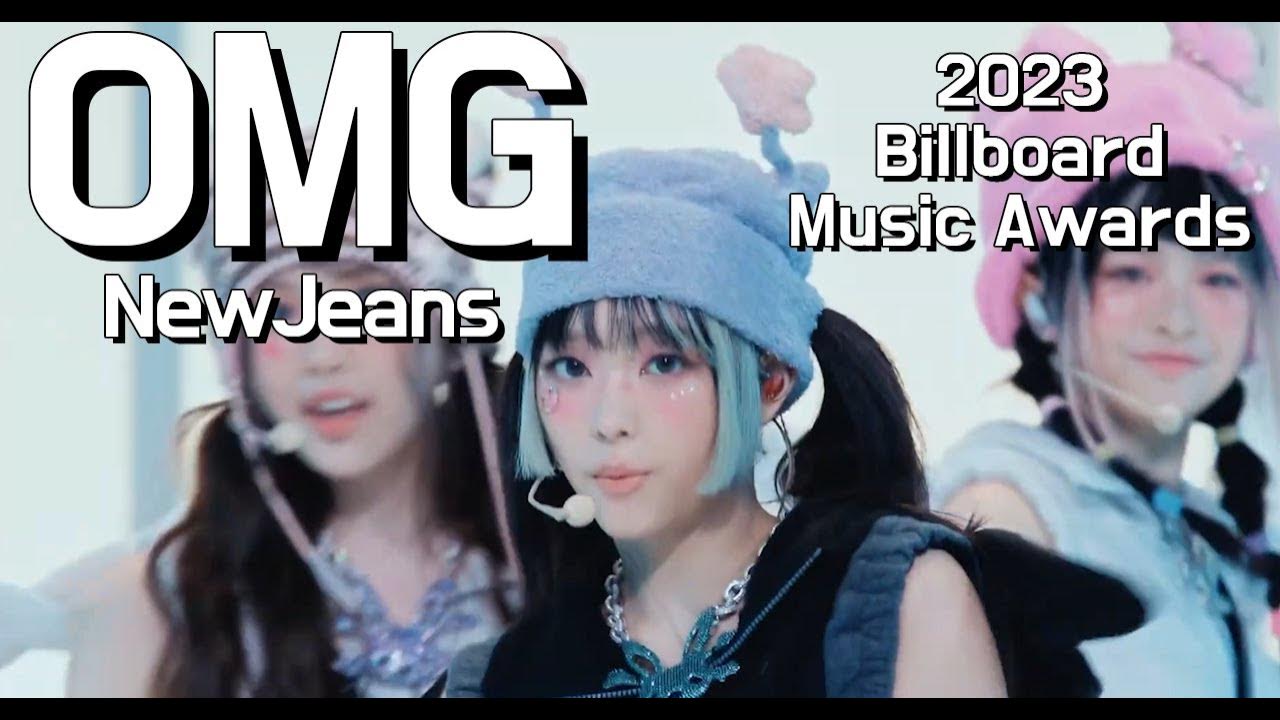 뉴진스 BBMAs 빌보드뮤직어워드 OMG 4K - YouTube