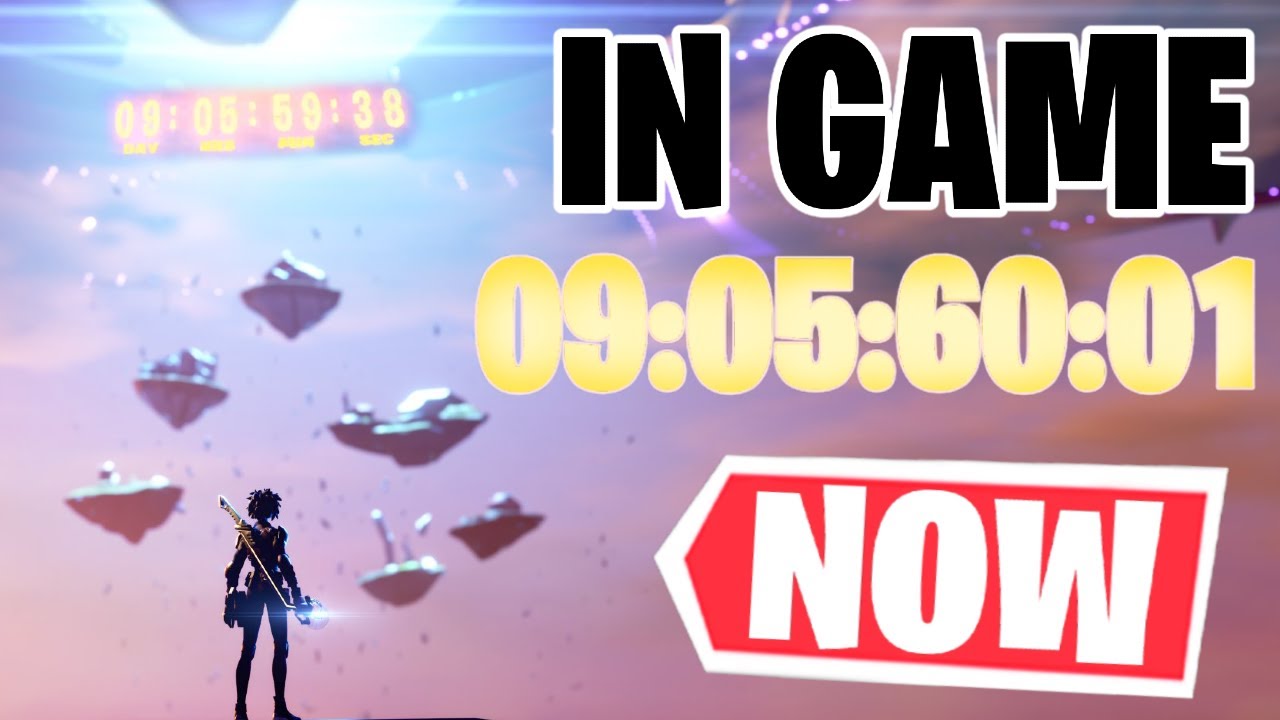 🔴*NEW* FORTNITE EVENT Timer has Appeared IN GAME! LIVE COUNTDOWN - YouTube