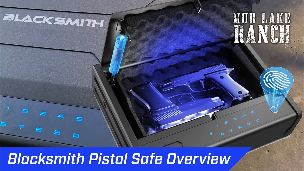 Blacksmith Pistol Safe Unboxing, Overview, and Setup Instructions - YouTube