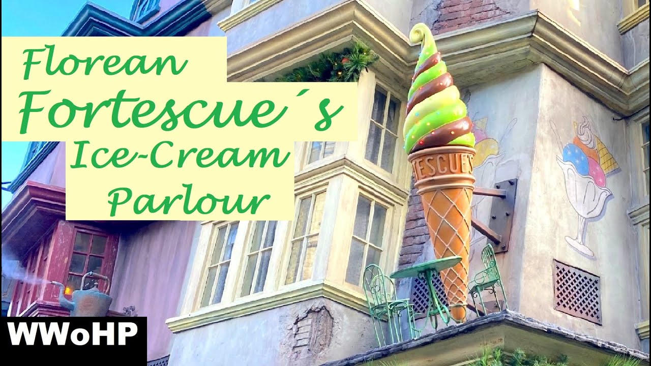 Florean Fortescue´s Ice Cream Parlour - Wizarding World in Orlando ...