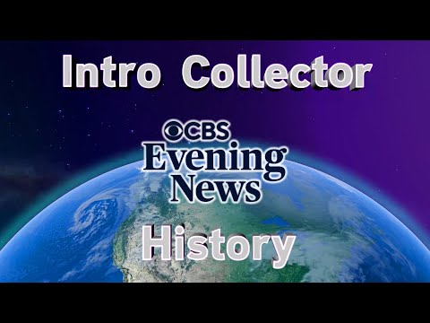 History of CBS Evening News intros | Intro Collector History