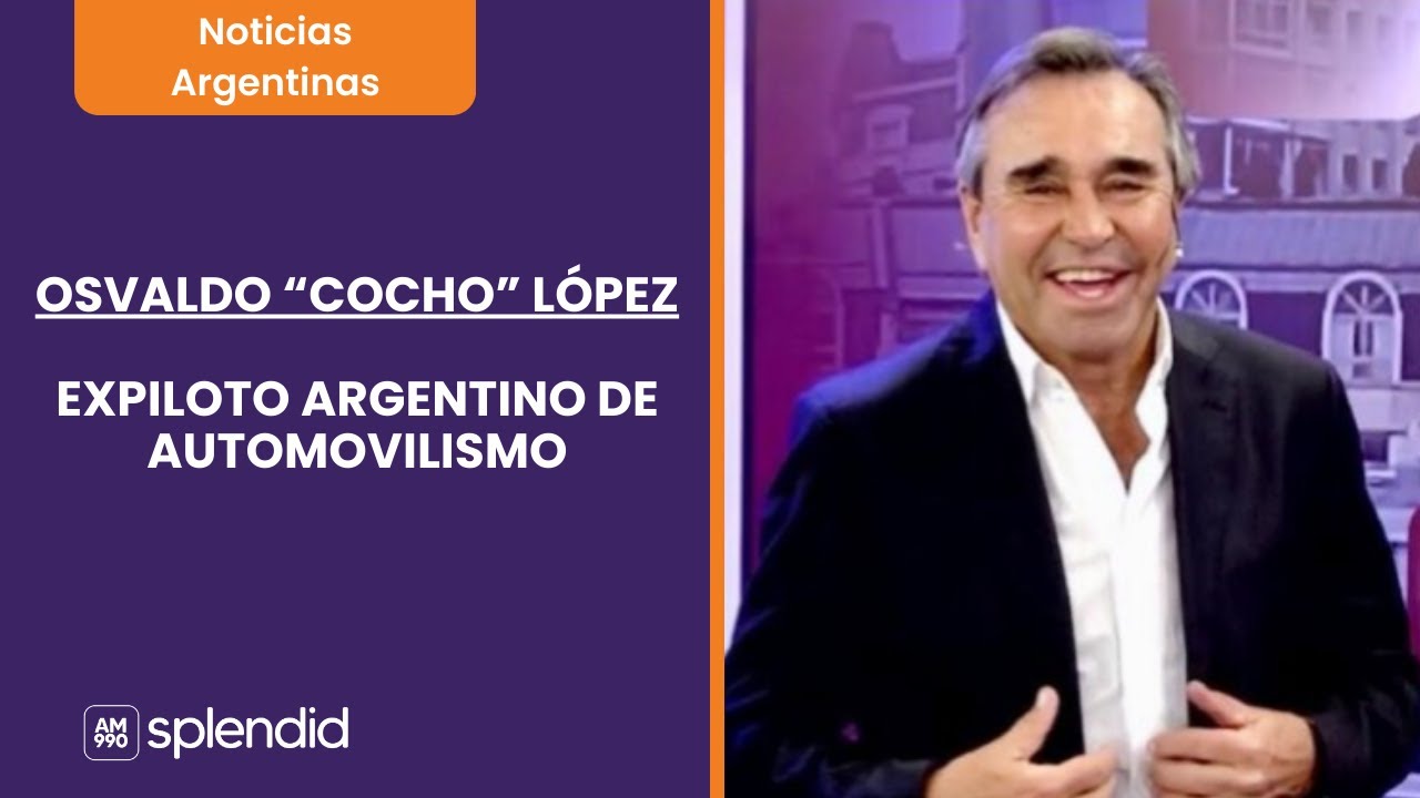Cocho López: "Colapinto es el único referente hispano en la Fórmula 1 ...