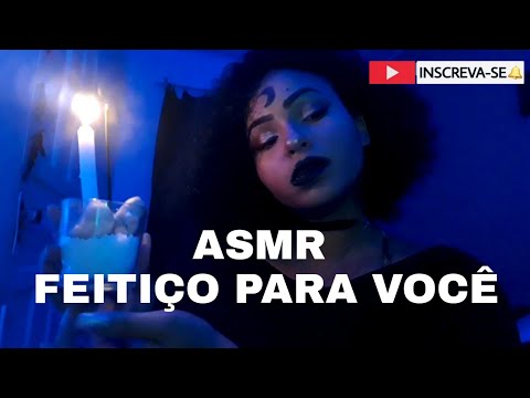 ASMR BRUXA - Feitiço para você♡ (usem fone)