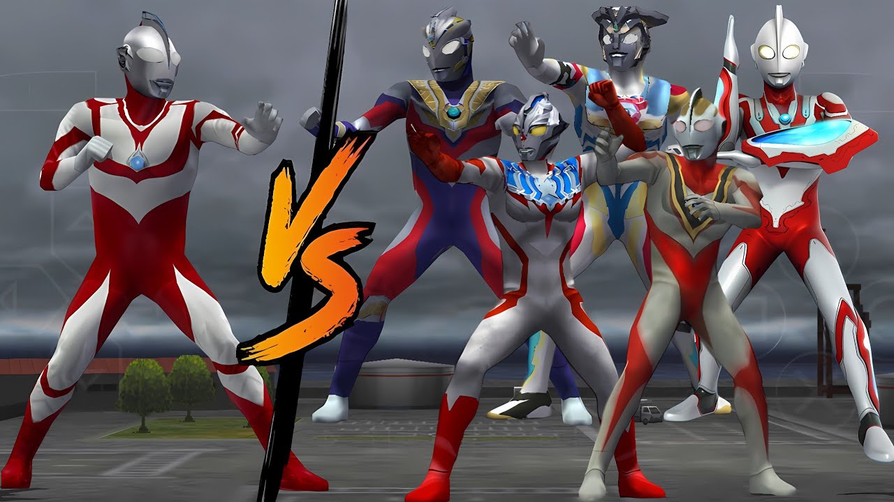ULTRAMAN GREAT VS ULTRAMAN TAIGA, TRIGGER, RIBUT, GAIA, Z DELTA RISE ...