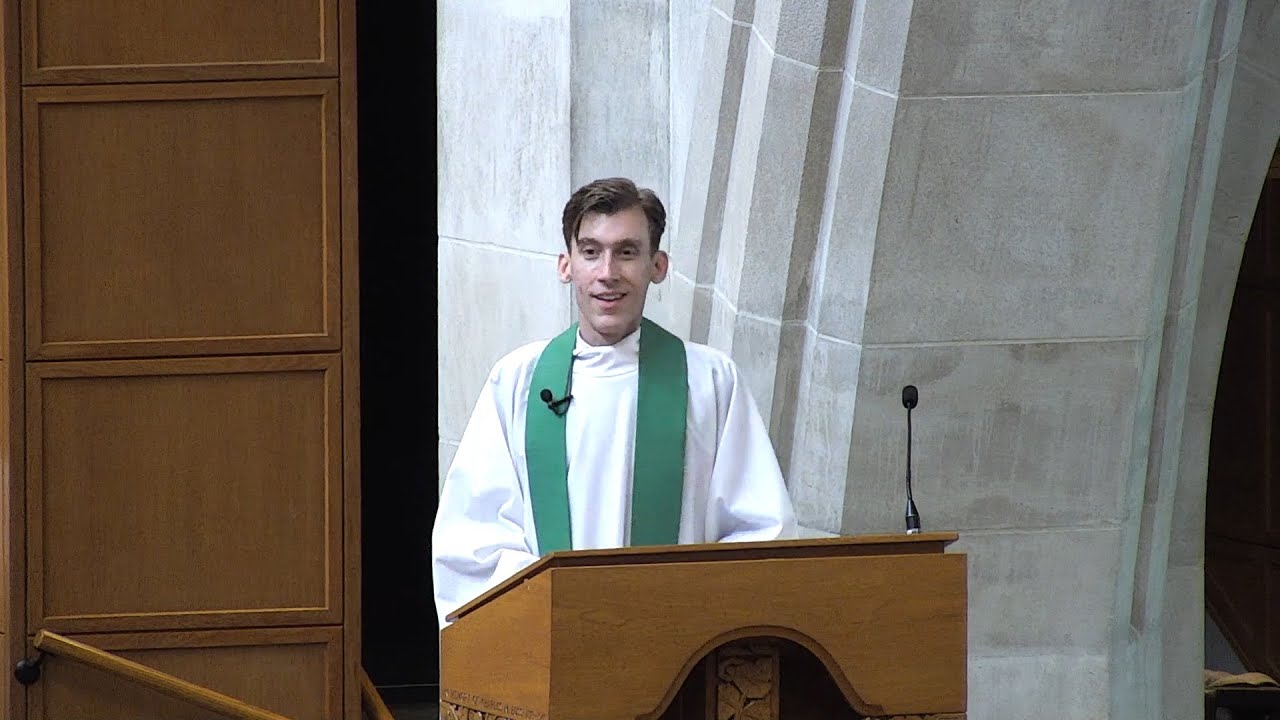 June 27, 2021: Sunday Sermon by The Rev. Brandon Ashcraft - YouTube