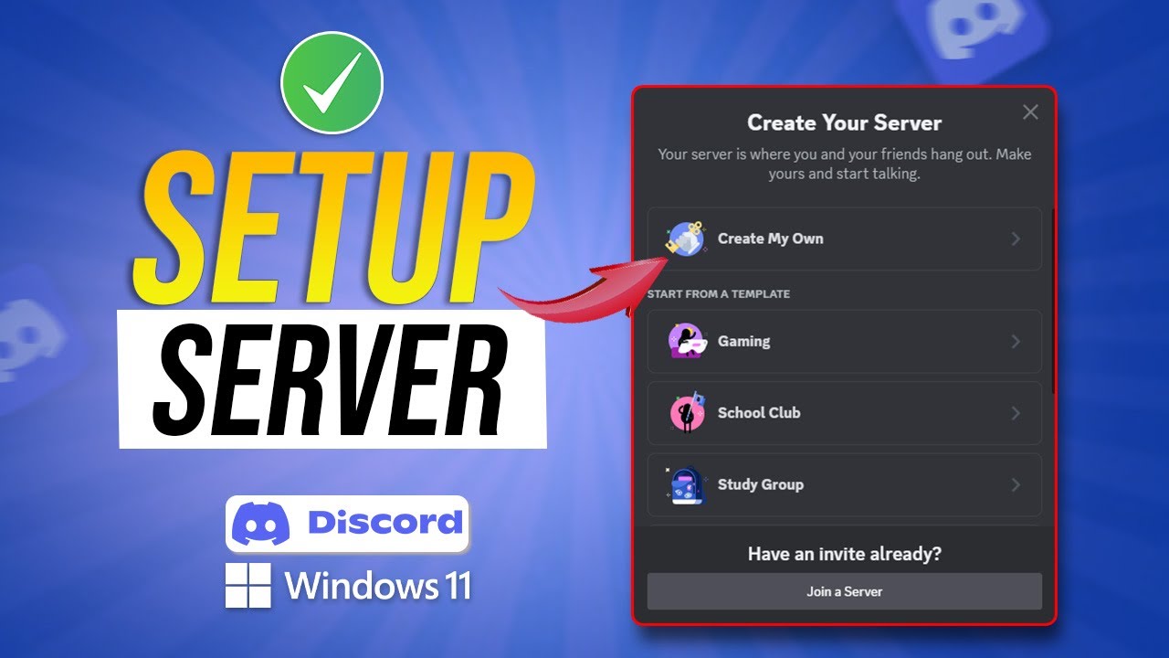 How to Create and Setup a Discord Server on PC | Setup a Discord Community Server - YouTube