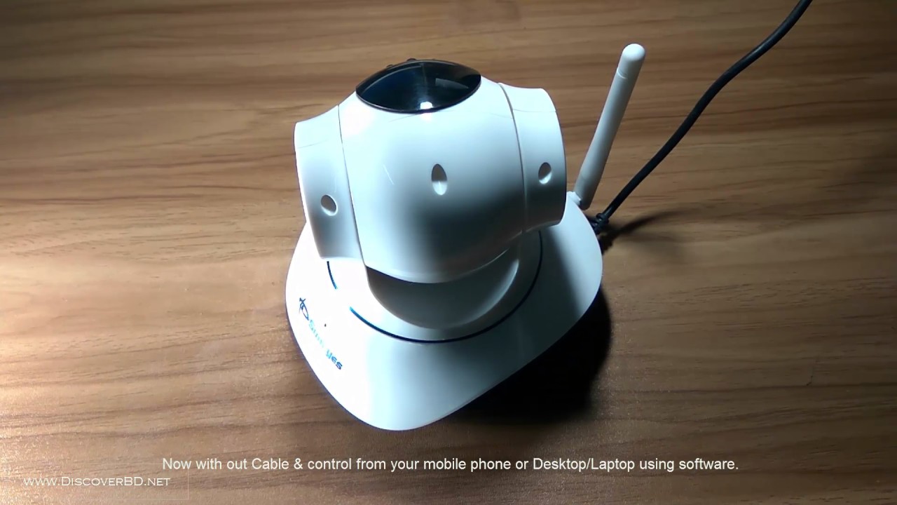 Smart Home Wireless PTZ Camera Setup ! - YouTube