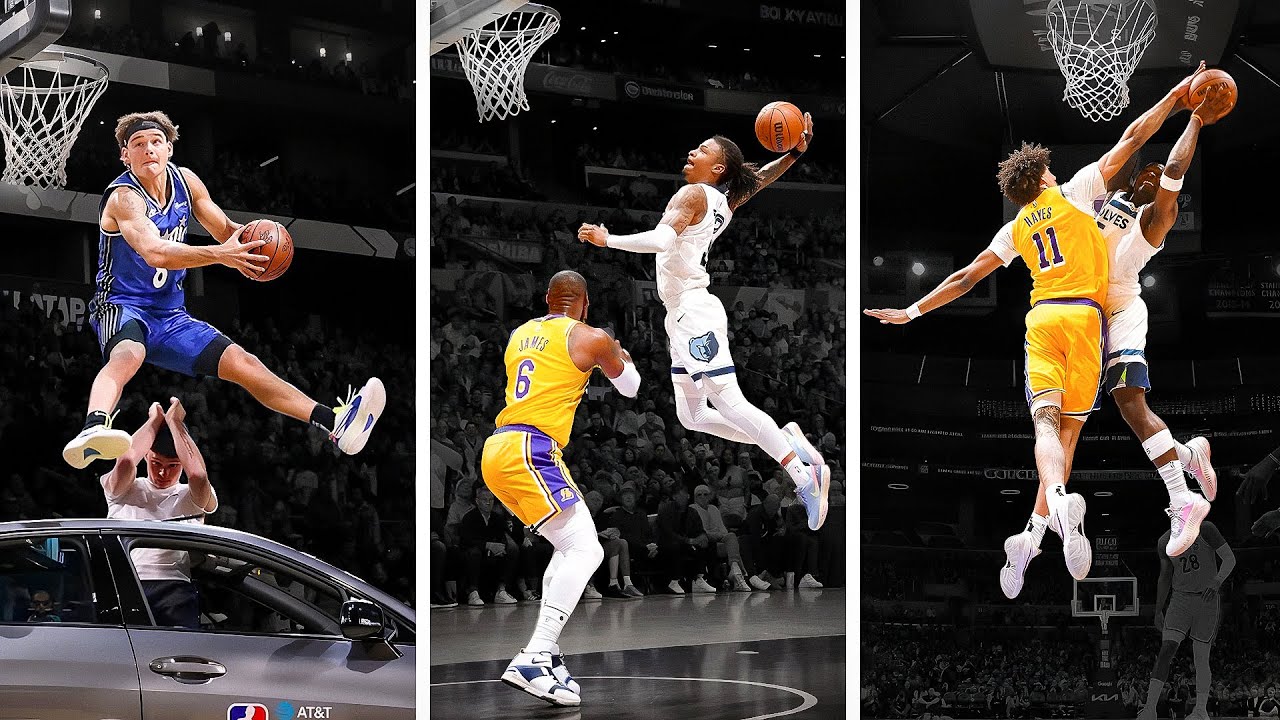 The Most SAVAGE Dunks of 2025 - YouTube
