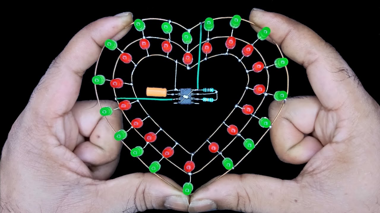 Top 3 Most Amazing Led Flasher That You Can Make At Home - YouTube