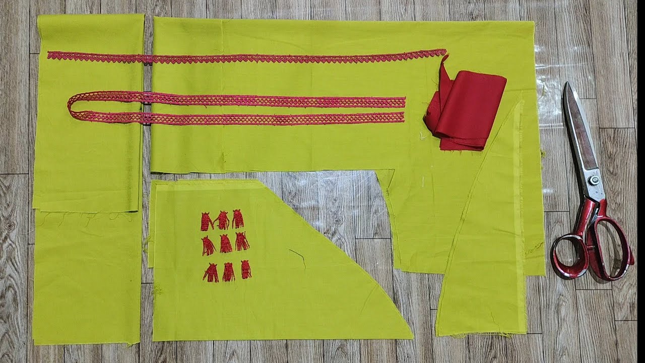 baby frock cutting & stitching | Very easy winter baby frock cutting ...