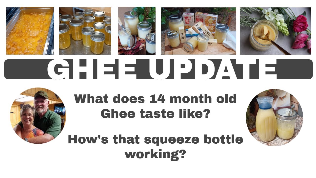Ghee Update ~ Taste Test 14 Month Old Ghee #ghee #gheeshelflife # ...