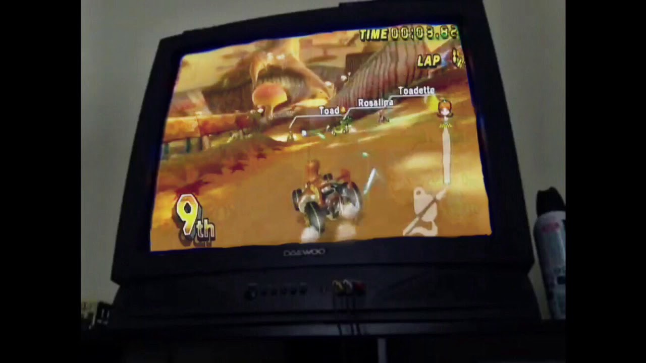 it’s raining outside and you’re playing mario kart wii while icarly is ...
