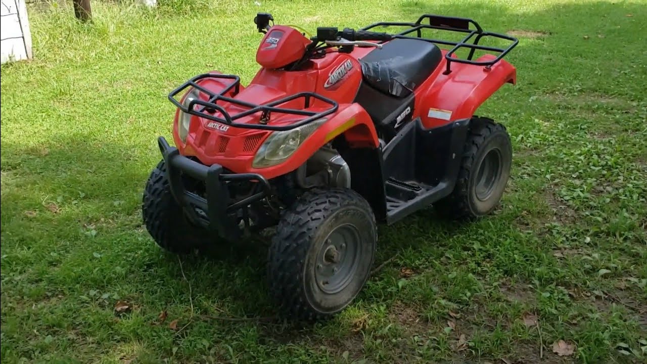 I Bought An ATV (2005 Arctic Cat 250) - YouTube