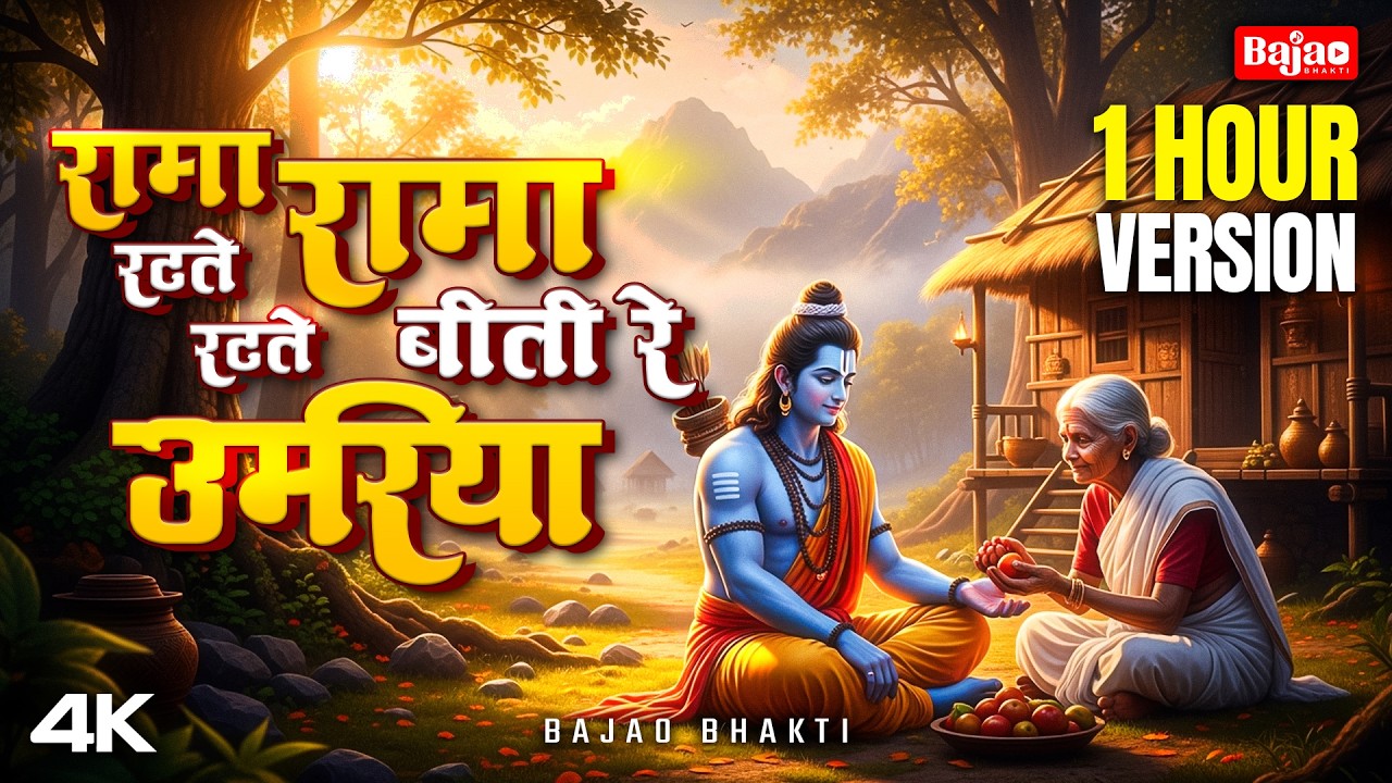 1 Hour Non Stop Rama Rama Ratte Ratte | रामा रामा रटते रटते | Shree Ram ...