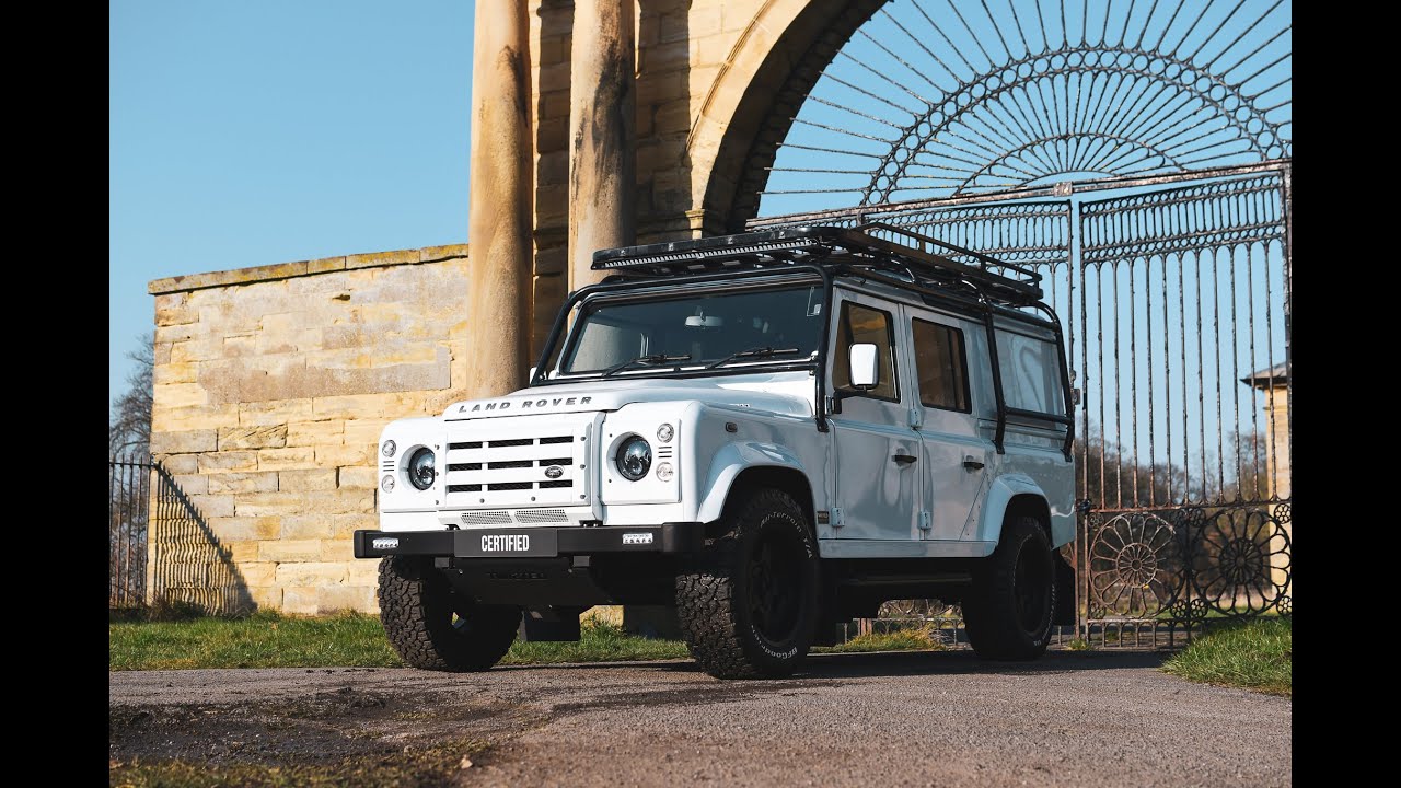 TWISTED - Alpine 110 Land Rover Defender - CERTIFIED - Walk Around - YouTube