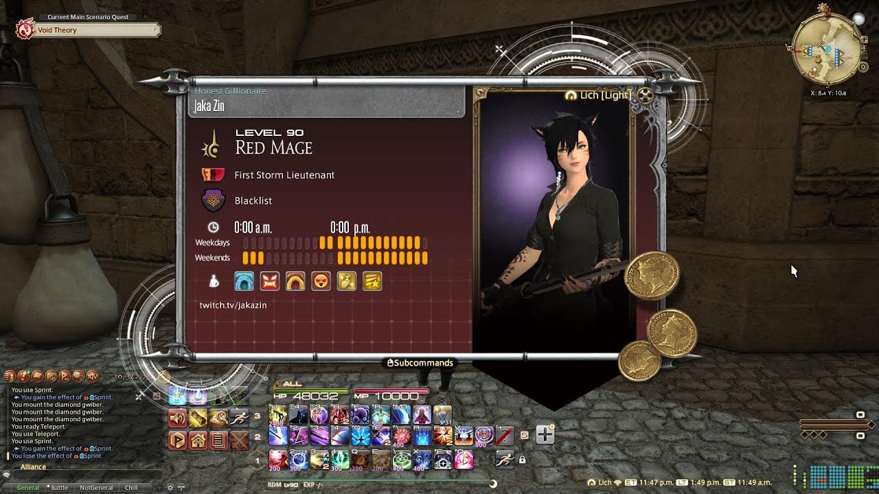 FFXIV - The Adventurer Plate (Beta Version) - Interface Showcase - YouTube