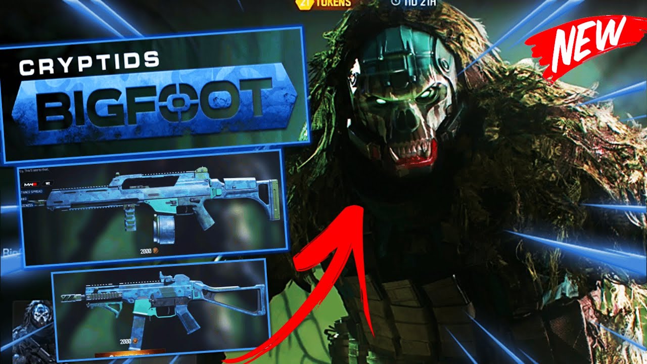 *NEW* Cryptids: BIGFOOT Bundle Review! (Operator Skin & Weapon ...