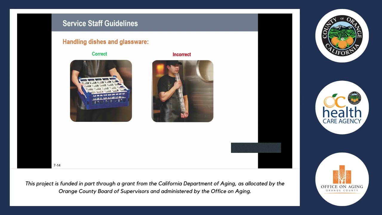 ServSafe CH 7 The Flow of Food Service - YouTube