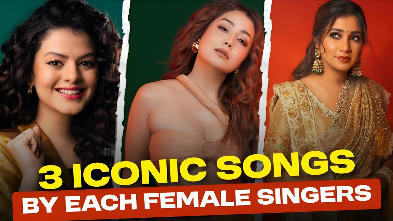 Top 3 Most Iconic Bollywood Songs by Every Female Playback Legend! - YouTube