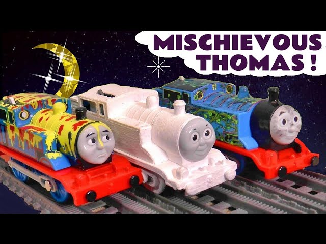 Thomas The Tank Engine Story With Funlings and Thomas Ghost Train ...